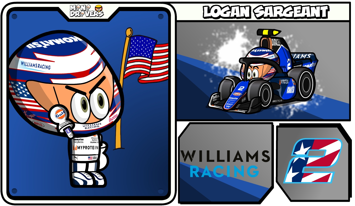 MiniDrivers – Characters – MiniDrivers & MiniBikers – THE MOTORSPORT SERIES