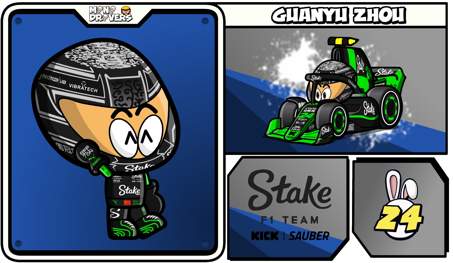 MiniDrivers – Characters – MiniDrivers & MiniBikers – THE MOTORSPORT SERIES