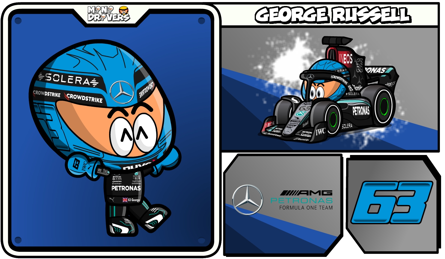 MiniDrivers – Characters – MiniDrivers & MiniBikers – THE MOTORSPORT SERIES