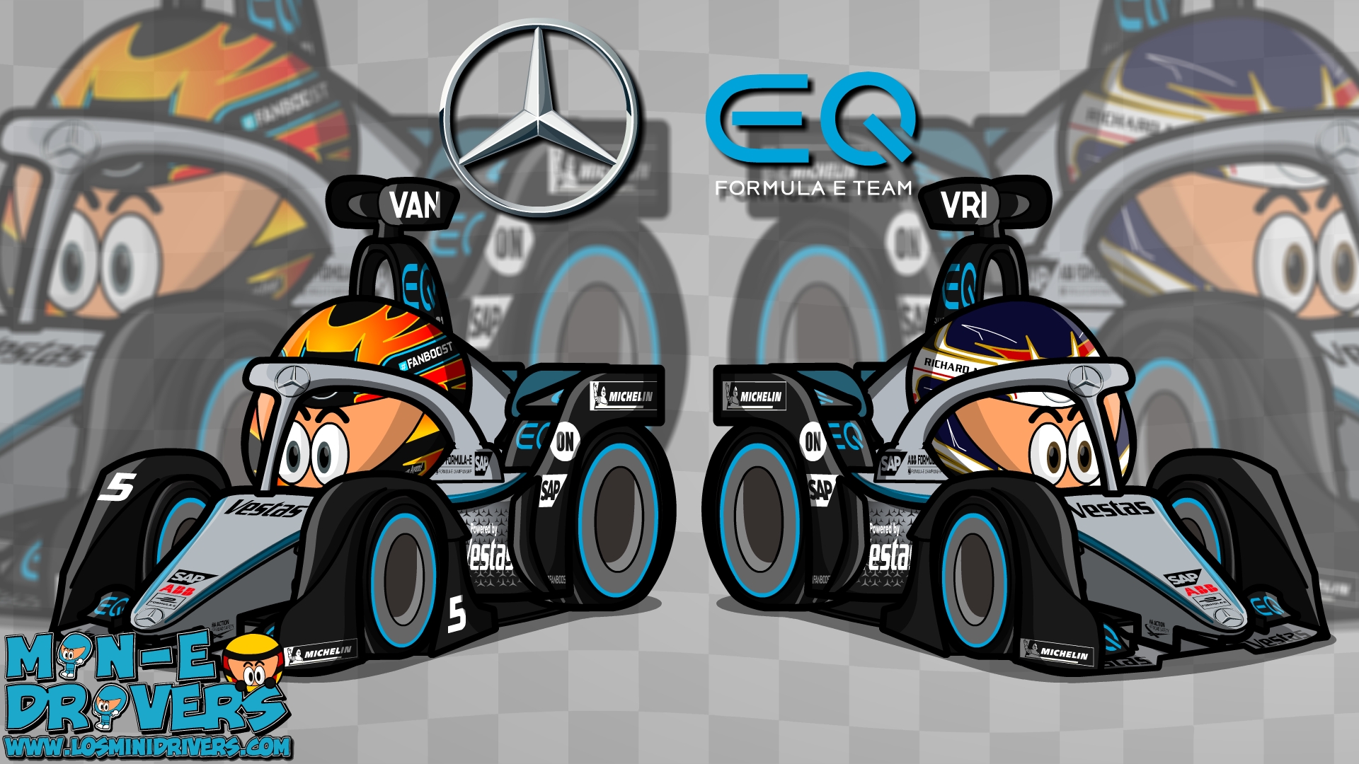 Mercedes – MiniDrivers & MiniBikers – THE MOTORSPORT SERIES