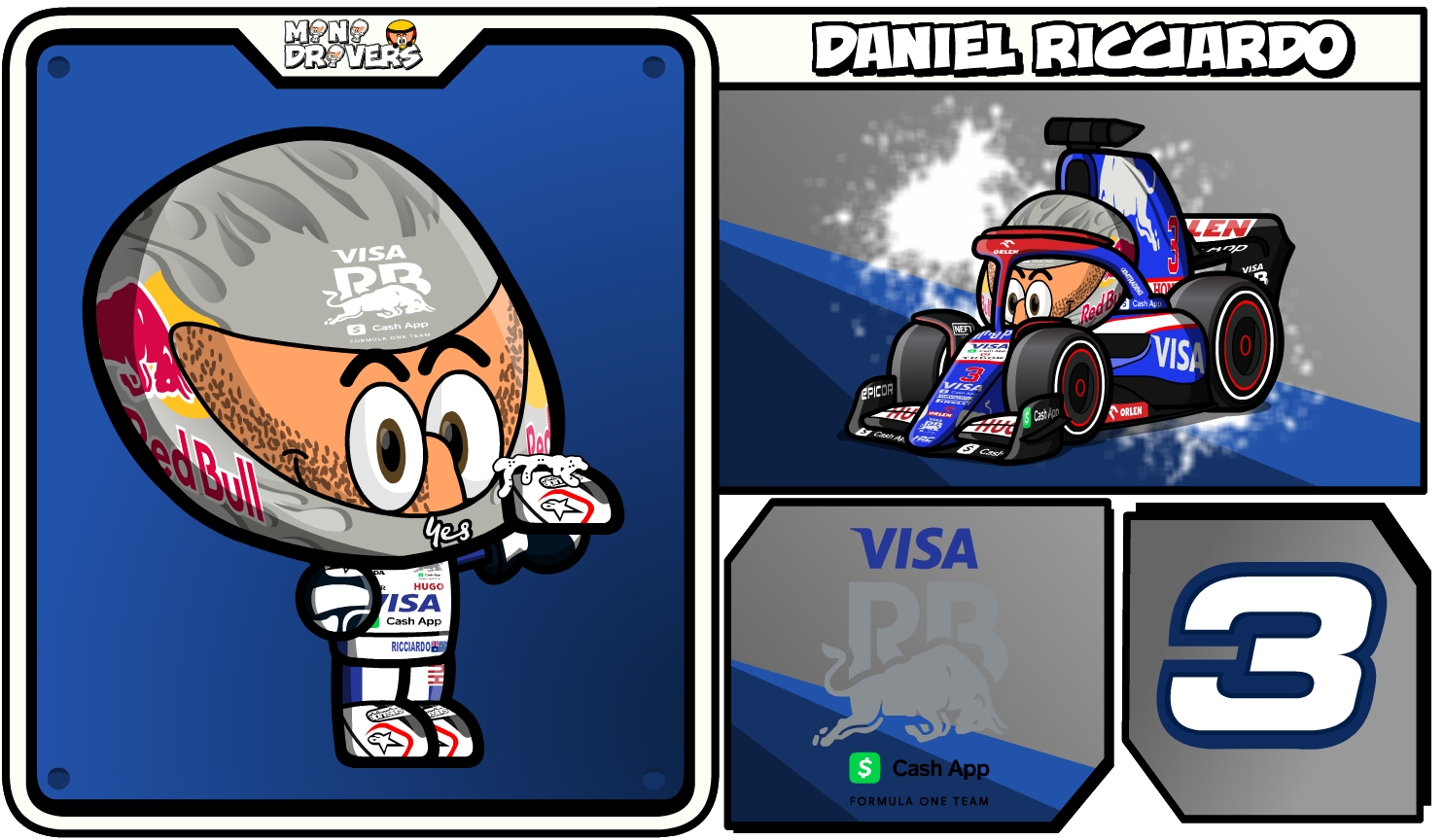 MiniDrivers – Characters – MiniDrivers & MiniBikers – THE MOTORSPORT SERIES